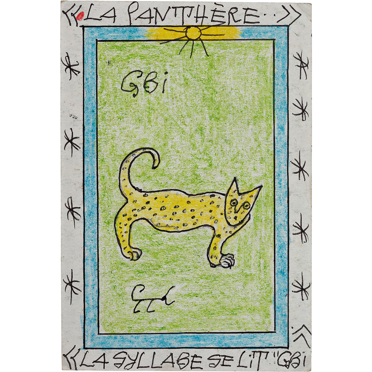 HANNAH RIEGER | LIVING IN ART BRUT - Frédéric Bruly Bouabré